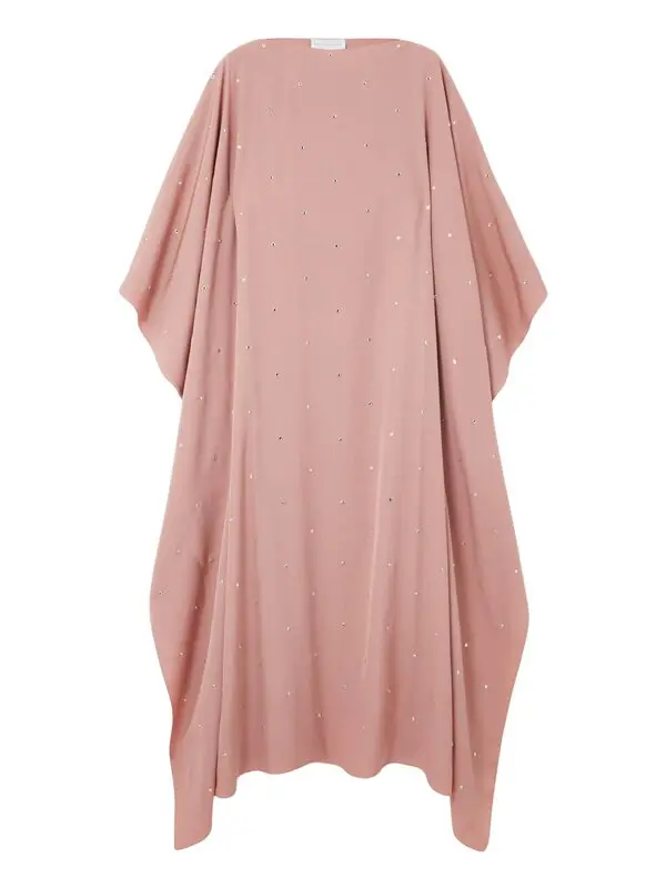 Stella McCartney - Stella McCartney Crystal-Embellished Crepe Kaftan