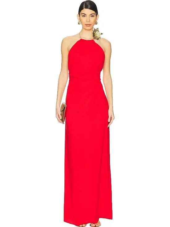 Rachel Gilbert Raye Gown - Red