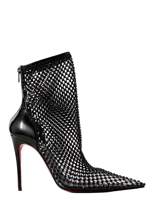 CHRISTIAN LOUBOUTIN Kate Max 100 Ankle Boots - Black