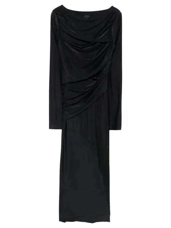 Pinko Gathered Dress - Black