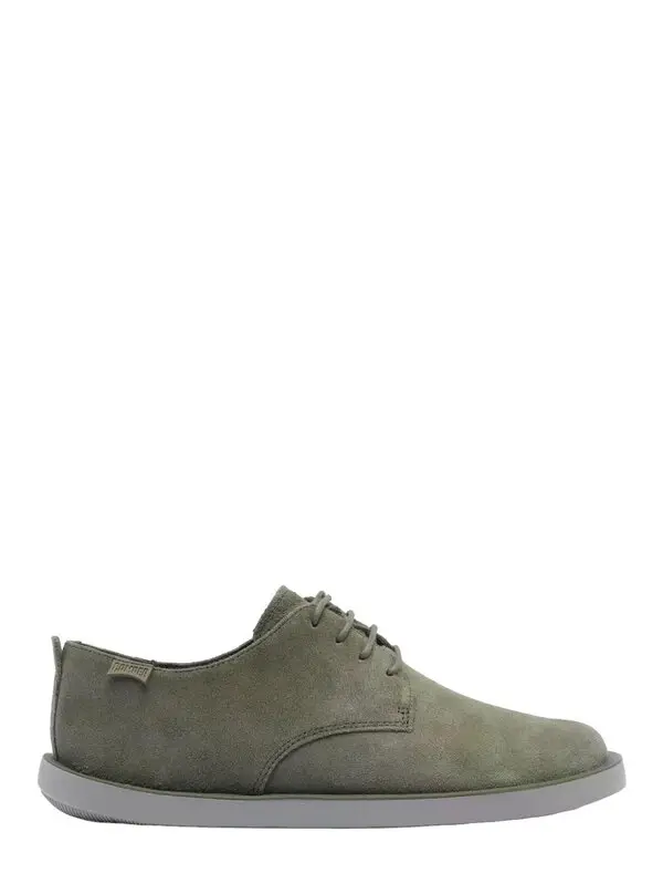 Camper Wagon Derby Shoes - Green