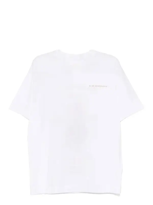 Givenchy Logo-embroidered T-shirt - White