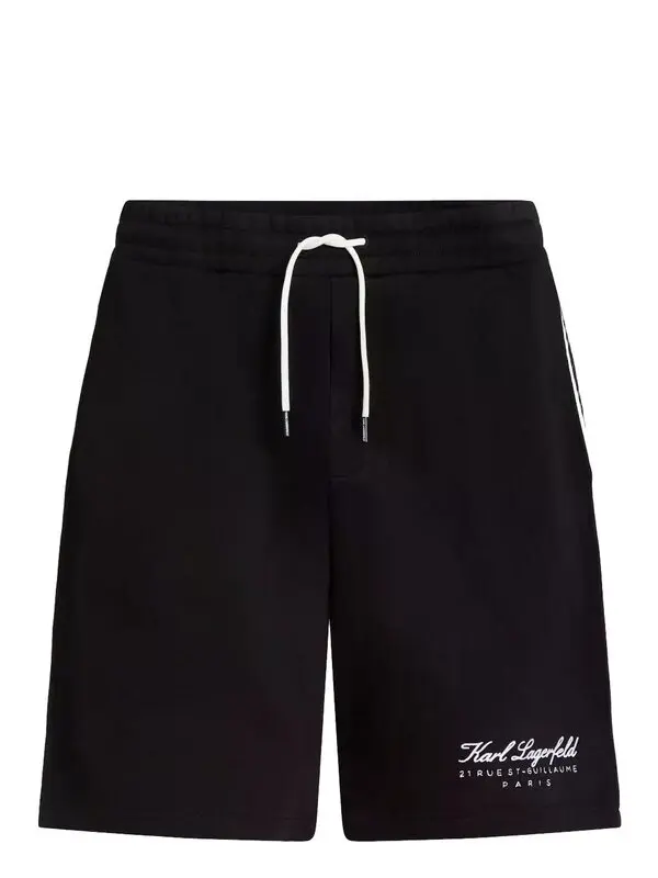 Karl Lagerfeld Hotel Karl Shorts - Black