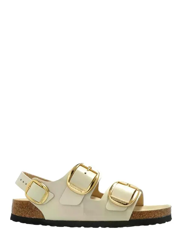 BIRKENSTOCK Arizona Buckle Slides - Neutrals