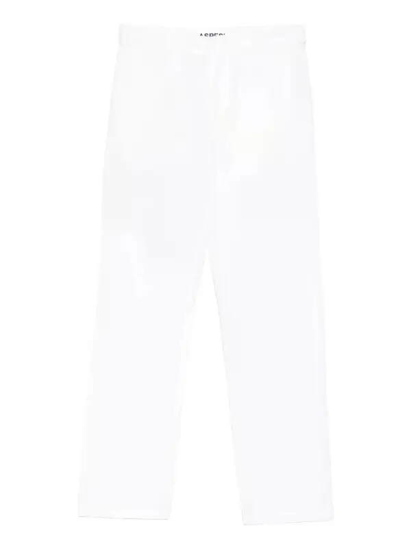 Aspesi Straight-leg Chinos - White