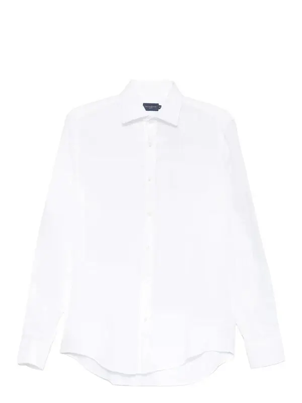 Paul & Shark Linen Shirt - White
