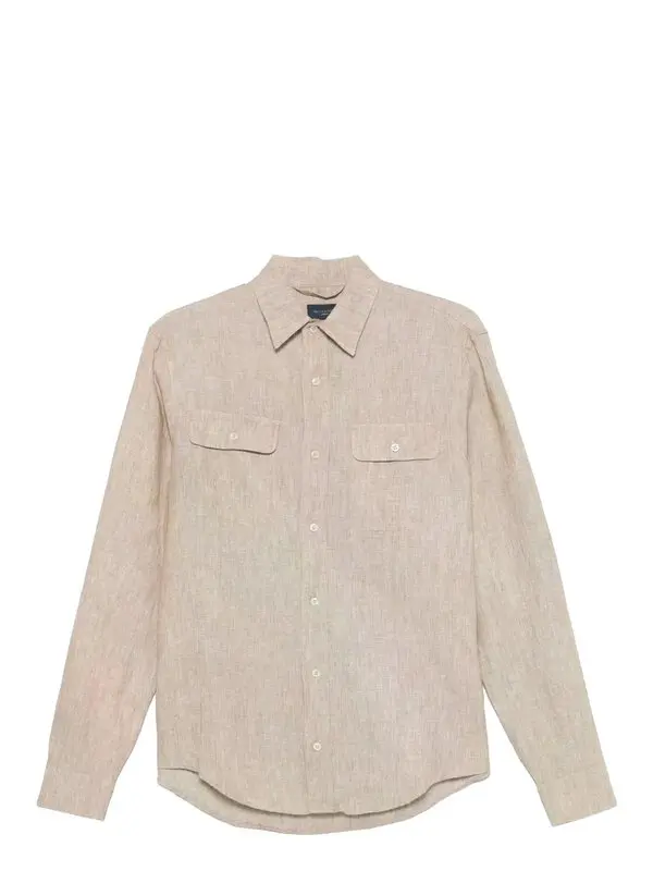 Paul & Shark Linen Shirt - Neutrals