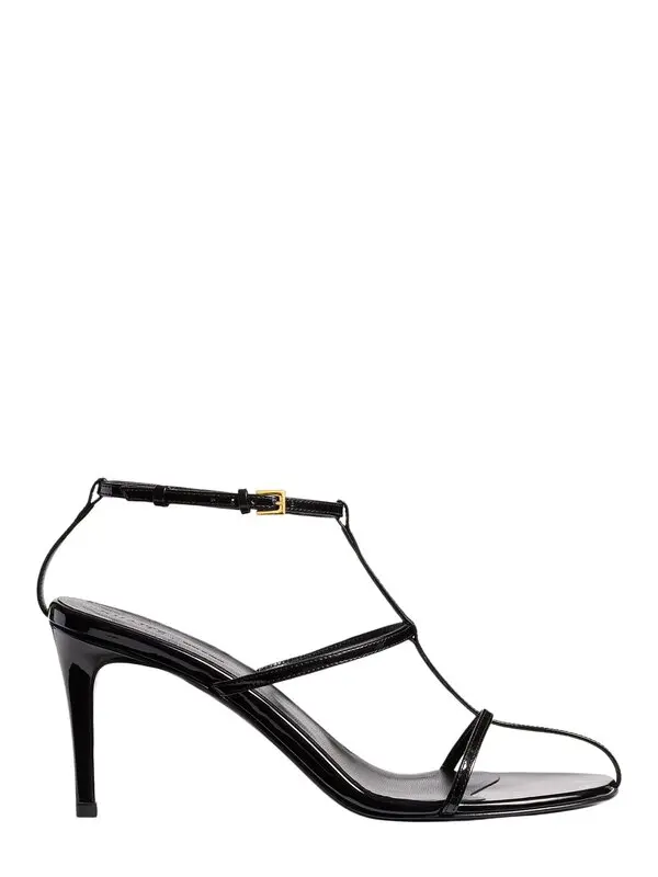 Khaite Cage Sandal - Black
