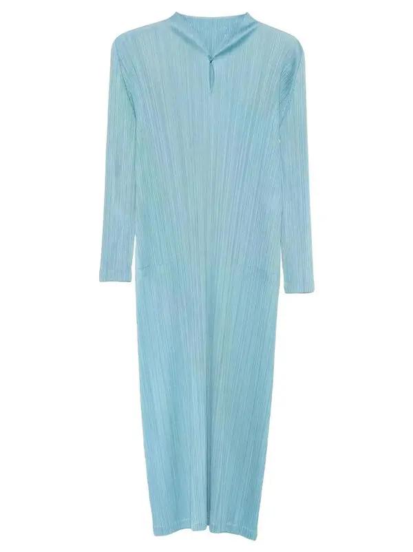 Issey Miyake Monthly Colors: January Midi Dress - Blue