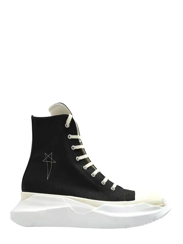 Rick Owens Star-embroidered Sneakers - Black