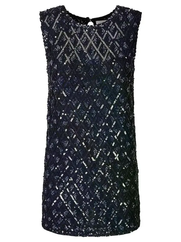 P.a.r.o.s.h Sequinned Mini Dress - Blue