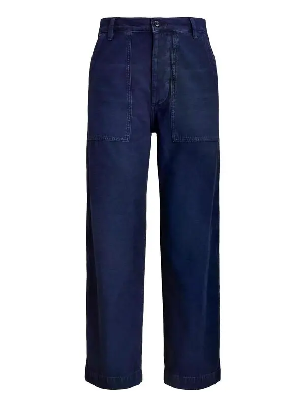 Polo Ralph Lauren Wide Leg Trousers - Blue