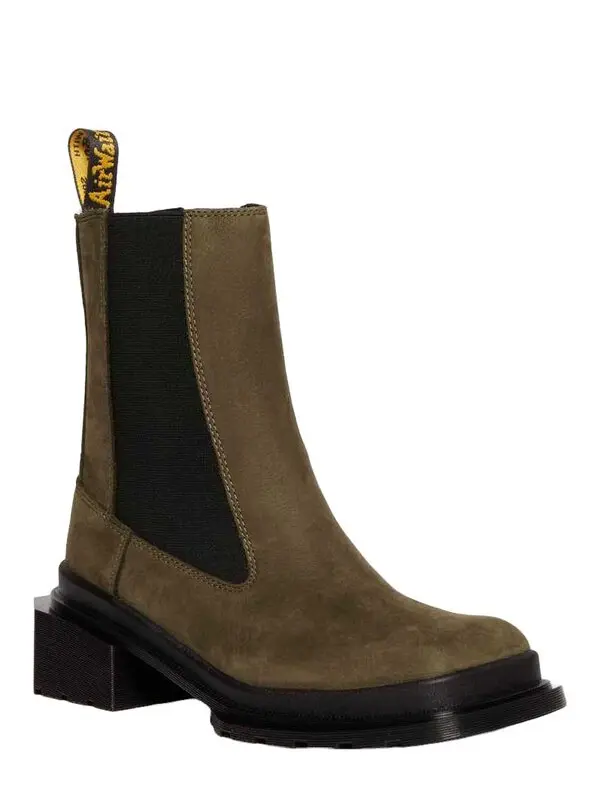 Dr. Martens Maybole Leather Chelsea Boots - Green