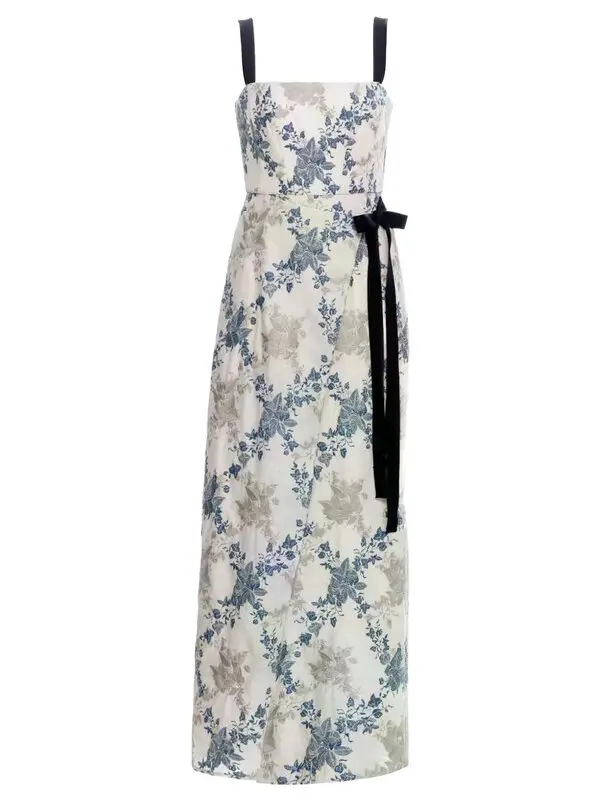 Agua Bendita Cinefila Maxi Dress - White
