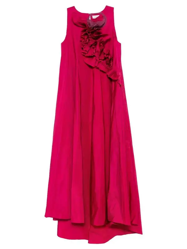 P.a.r.o.s.h Ruffled Maxi Dress - Pink