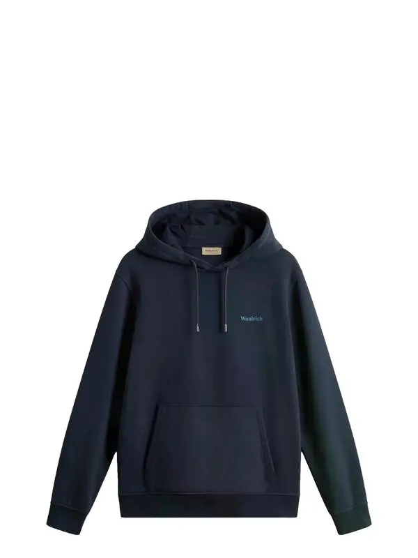 Woolrich Graphic-print Hoodie - Blue
