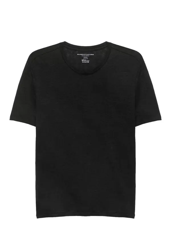 Majestic Filatures Short-sleeve Crew-neck T-shirt - Black