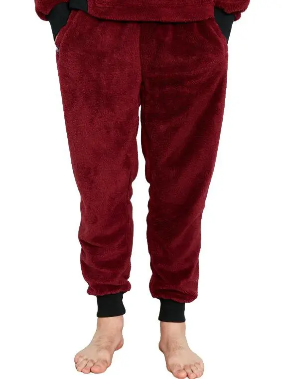 JAMBYS Floof Jogger - Burgundy