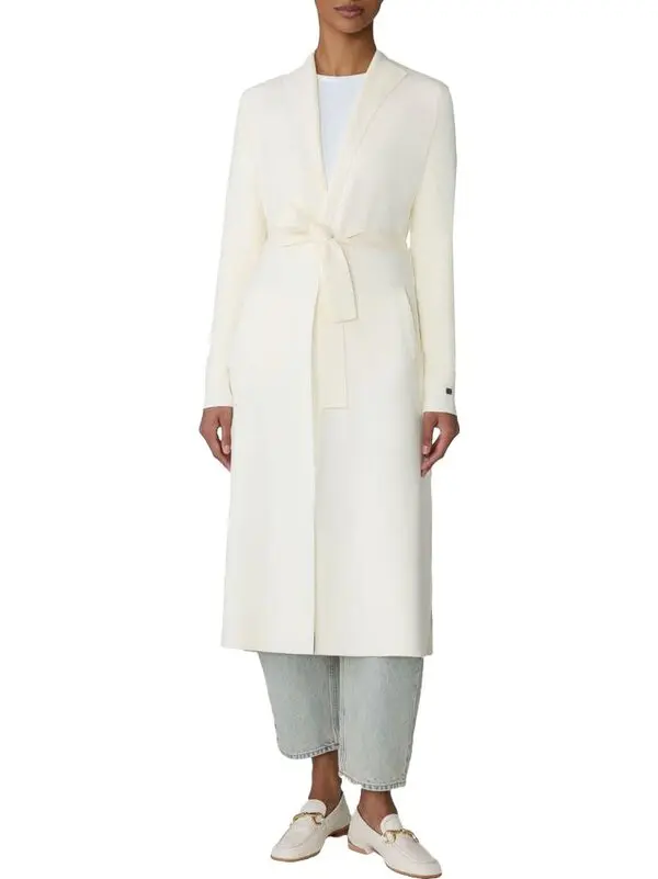 Soia & Kyo Aliciana Longline Jacket - Powder