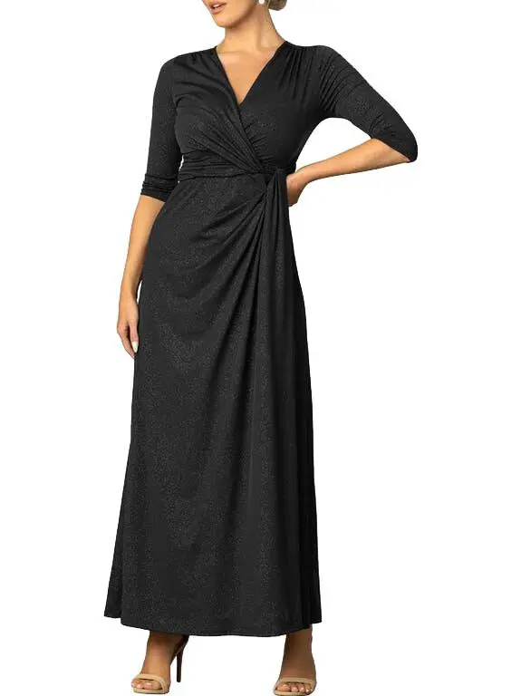 KIYONNA Romanced Moonlight Evening Gown - Midnight Star