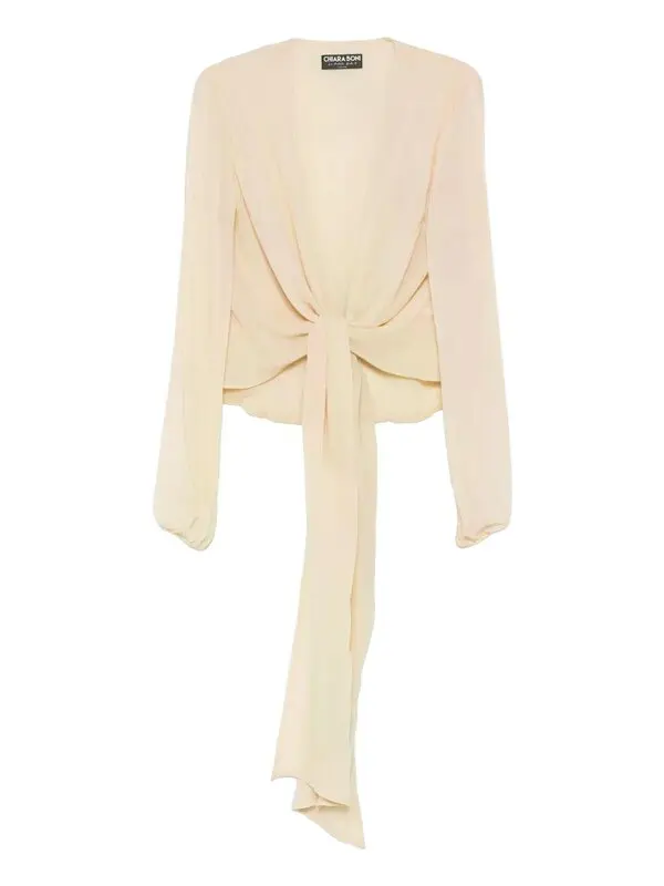 Chiara Boni La Petite Robe Takao Blouse - Neutrals