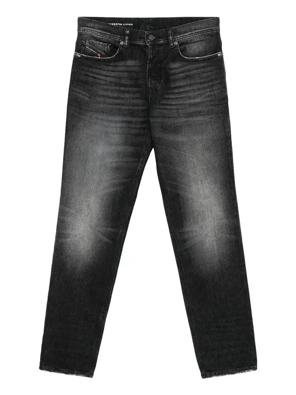 Diesel D-finitive 09l50 Straight-leg Jeans - Black