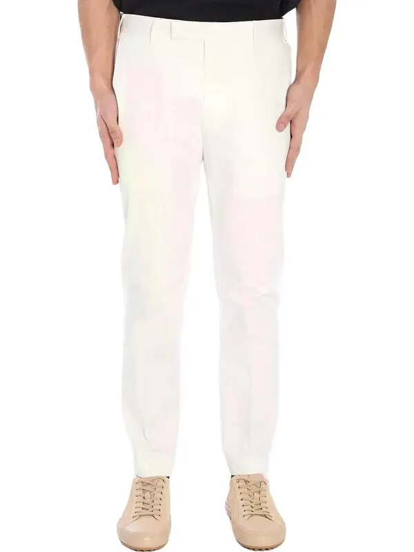 PT TORINO Dieci Trousers - White
