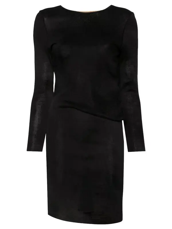 TOM FORD Open-back Mini Dress - Black