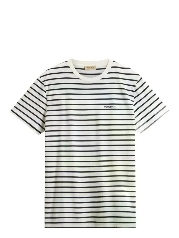 Woolrich Striped T-shirt - White