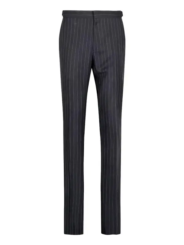 TOM FORD Pinstripe Trousers - Grey