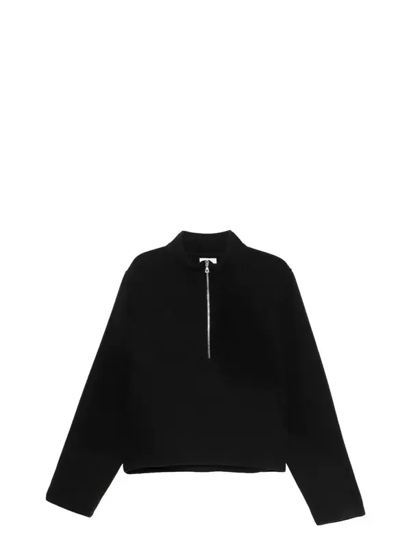 RIER Fleece Sweatshirt - Black