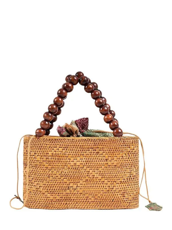 JELAVU Tatiana Satchel Bag - Natural