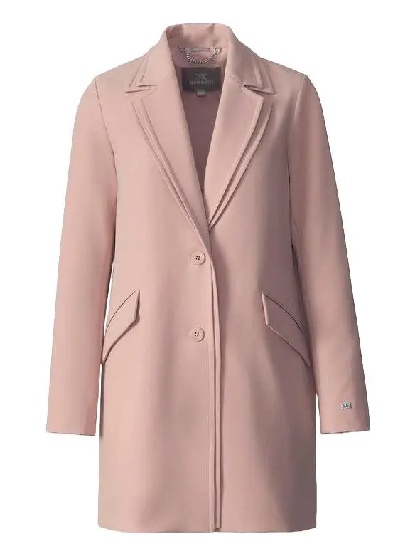 Soia & Kyo Fabriza Mid-length Coat - Blush