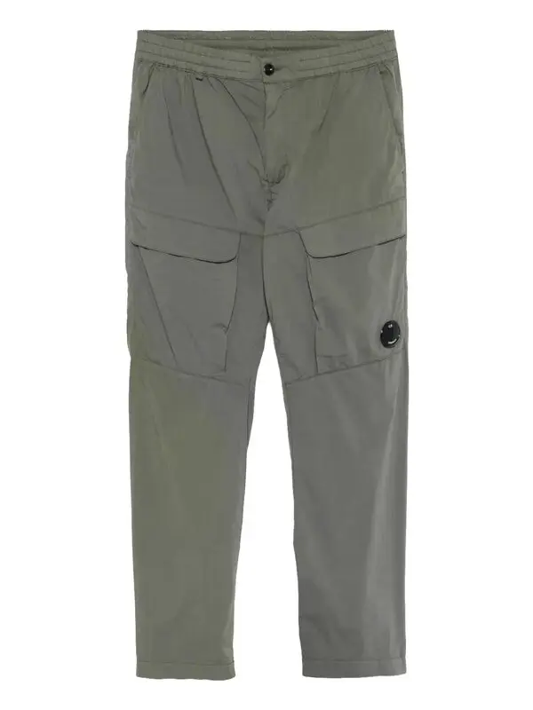 C.P. COMPANY Lens-detail Cargo Trousers - Green