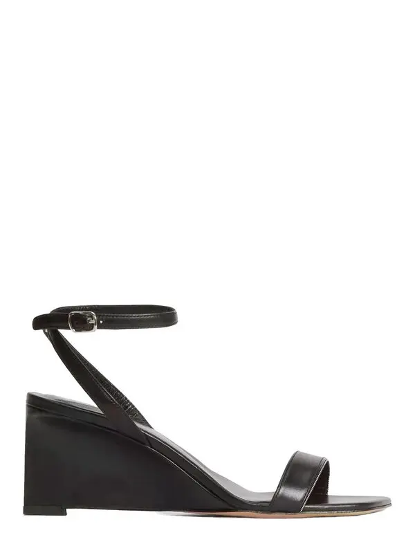Fabiana Filippi Wedge-heel Sandals - Black
