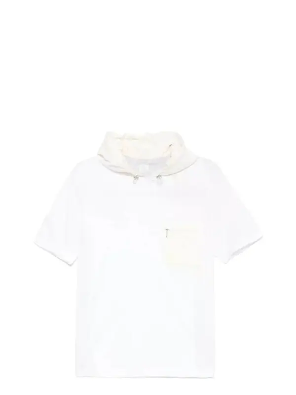 Eleventy Hooded T-shirt - White