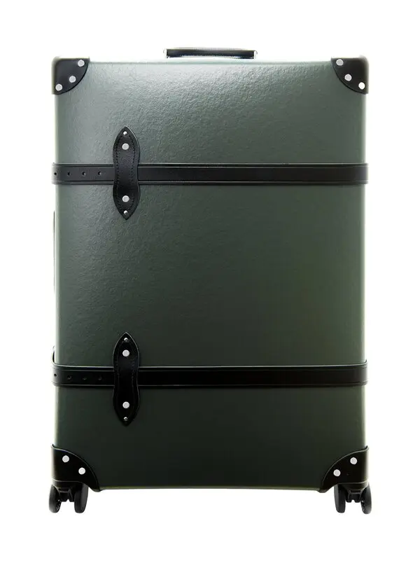 GLOBE-TROTTER Large 4-wheel Suitcase - Green