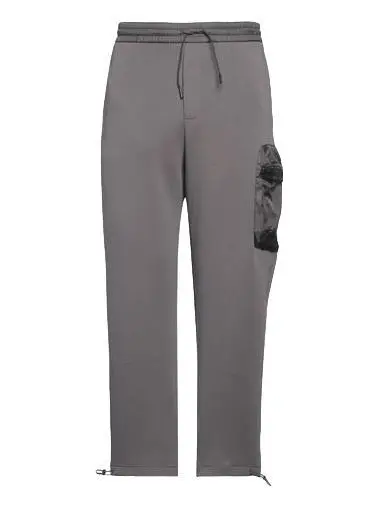 Emporio Armani Cotton-blend Cargo Pants - Grey