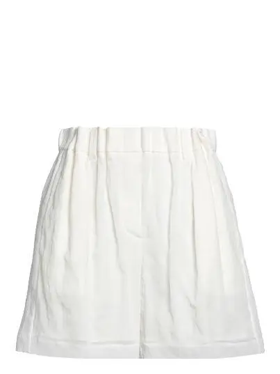 Brunello Cucinelli Cotton Shorts - White