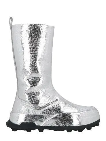 JIL SANDER Leather Boot - Silver