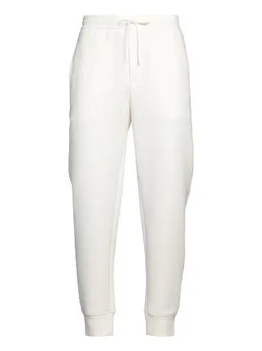 Emporio Armani Pants Size Cotton, Polyester, Elastane - White