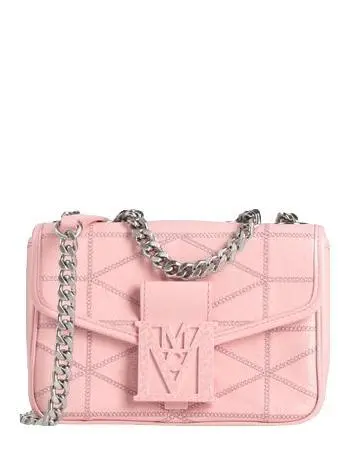 Mcm Leather Crossbody Bag - Pink