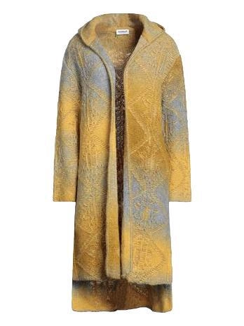 DONDUP Multicolor Knit Cardigan - Mustard
