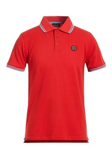 MUSEUM Polo Shirt Pastel Size Cotton - Red