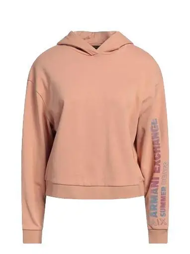 Armani Exchange Cotton Blend Sweatshirt - Pink