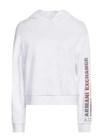 Armani Exchange Cotton Blend Sweatshirt - White