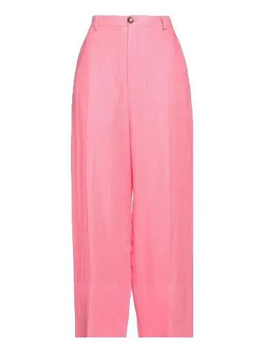 SOLOTRE Wide-leg Pants - Magenta