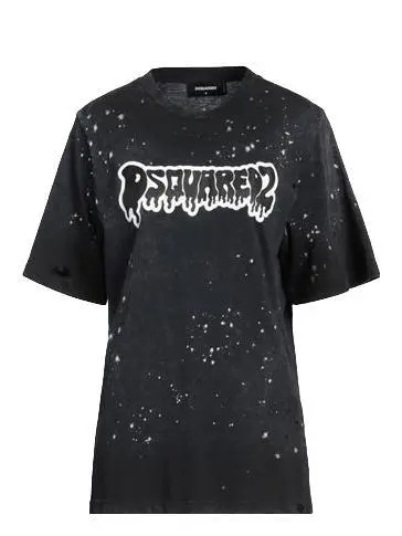 Dsquared2 Logo-print Cotton T-shirt - Black