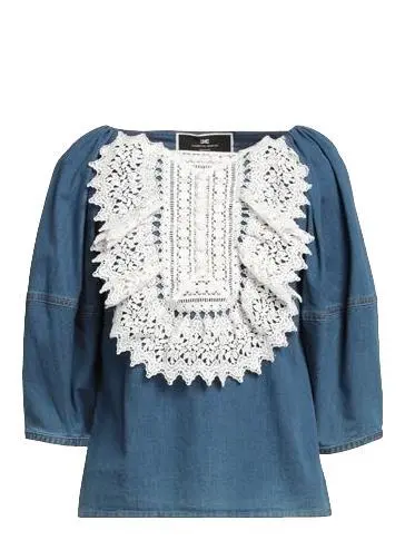 Elisabetta Franchi Denim Shirt - Blue