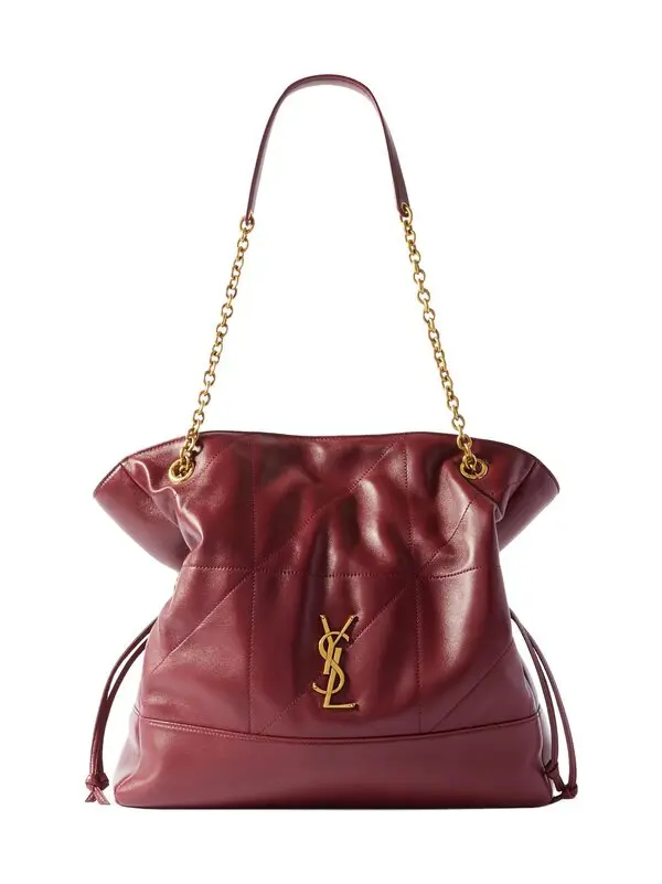 Saint Laurent Jamie Shopping Bag - Burgundy